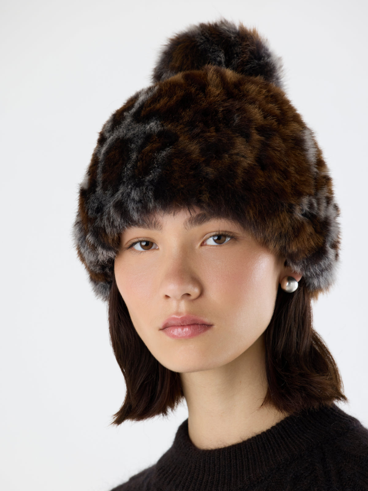 Ocelot Toscana Shearling Beanie Hat | Women | Gushlow & Cole